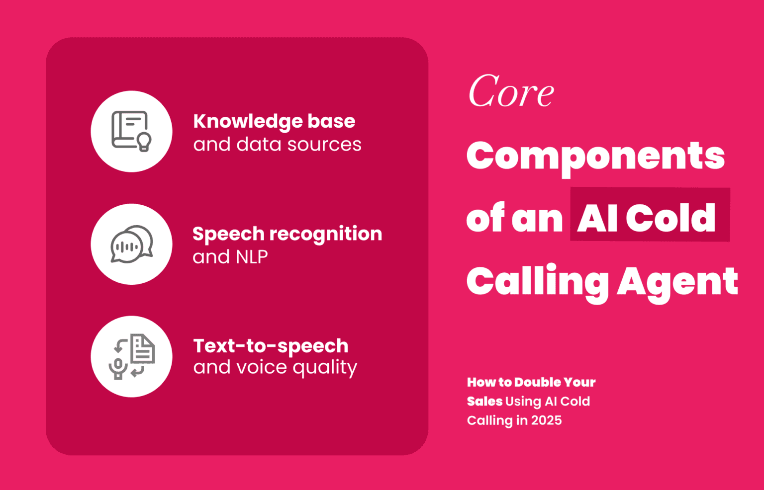 How to Double Your Sales Using AI Cold Calling in 2025